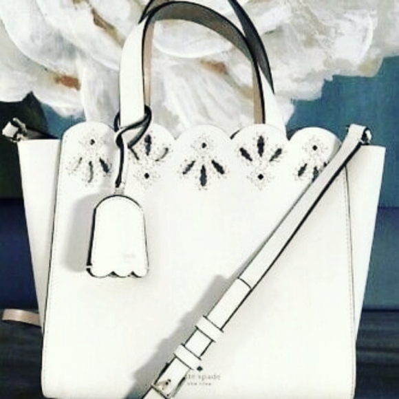 kate spade | Bags | Kate Spade New York Magnolia Eyelet Mina Satchel ...